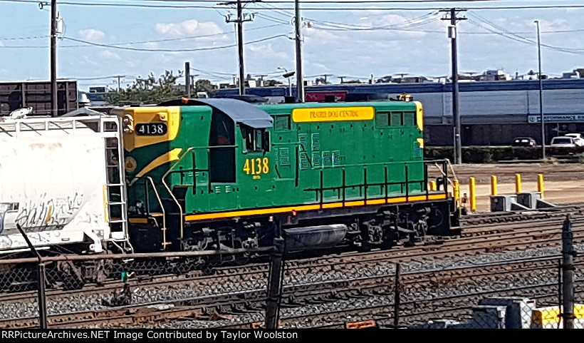 PDC 4138, a High Hood GP9 on Freight Duty
